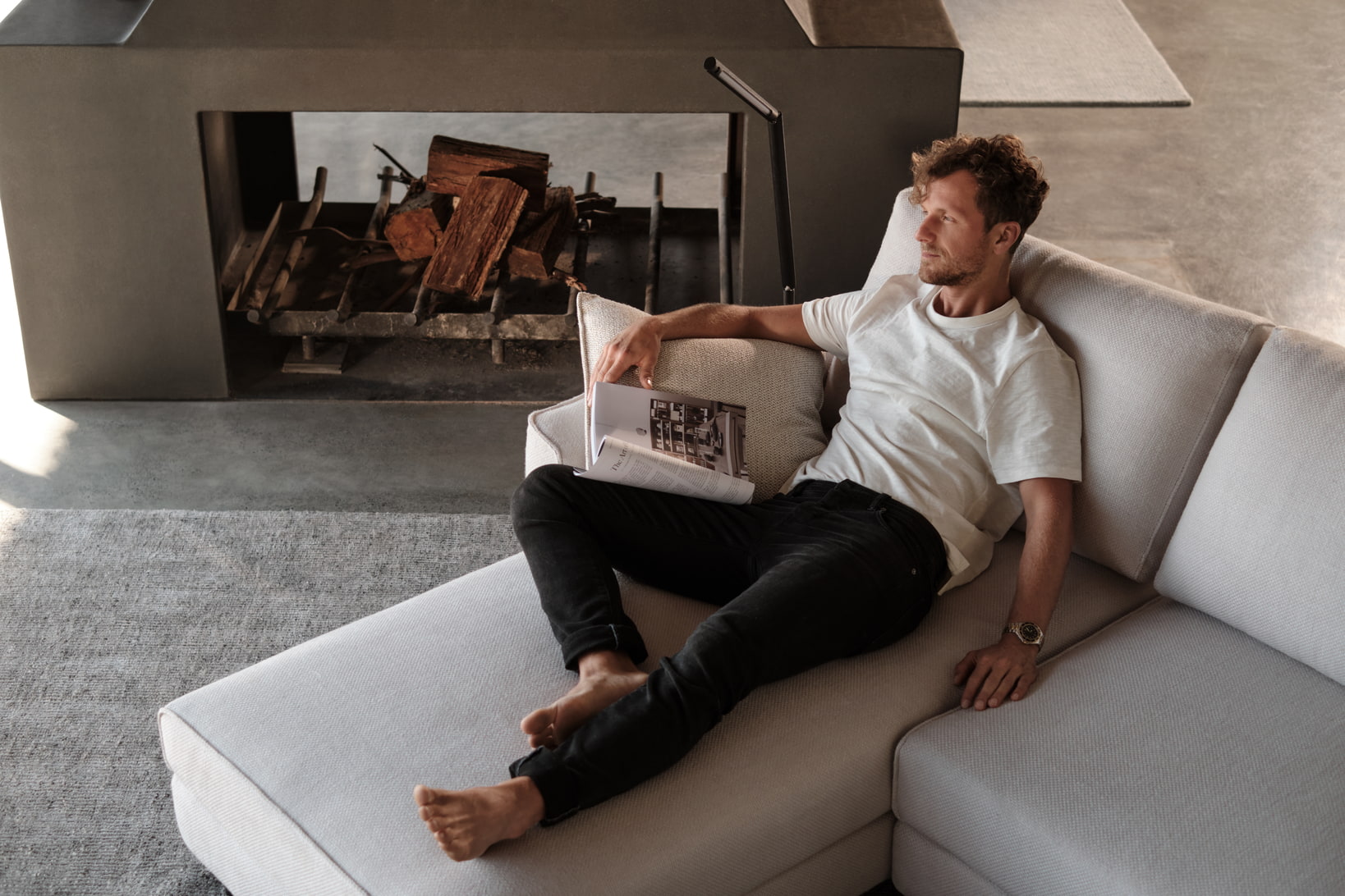 King | Delta III | Modular Leather Sofa