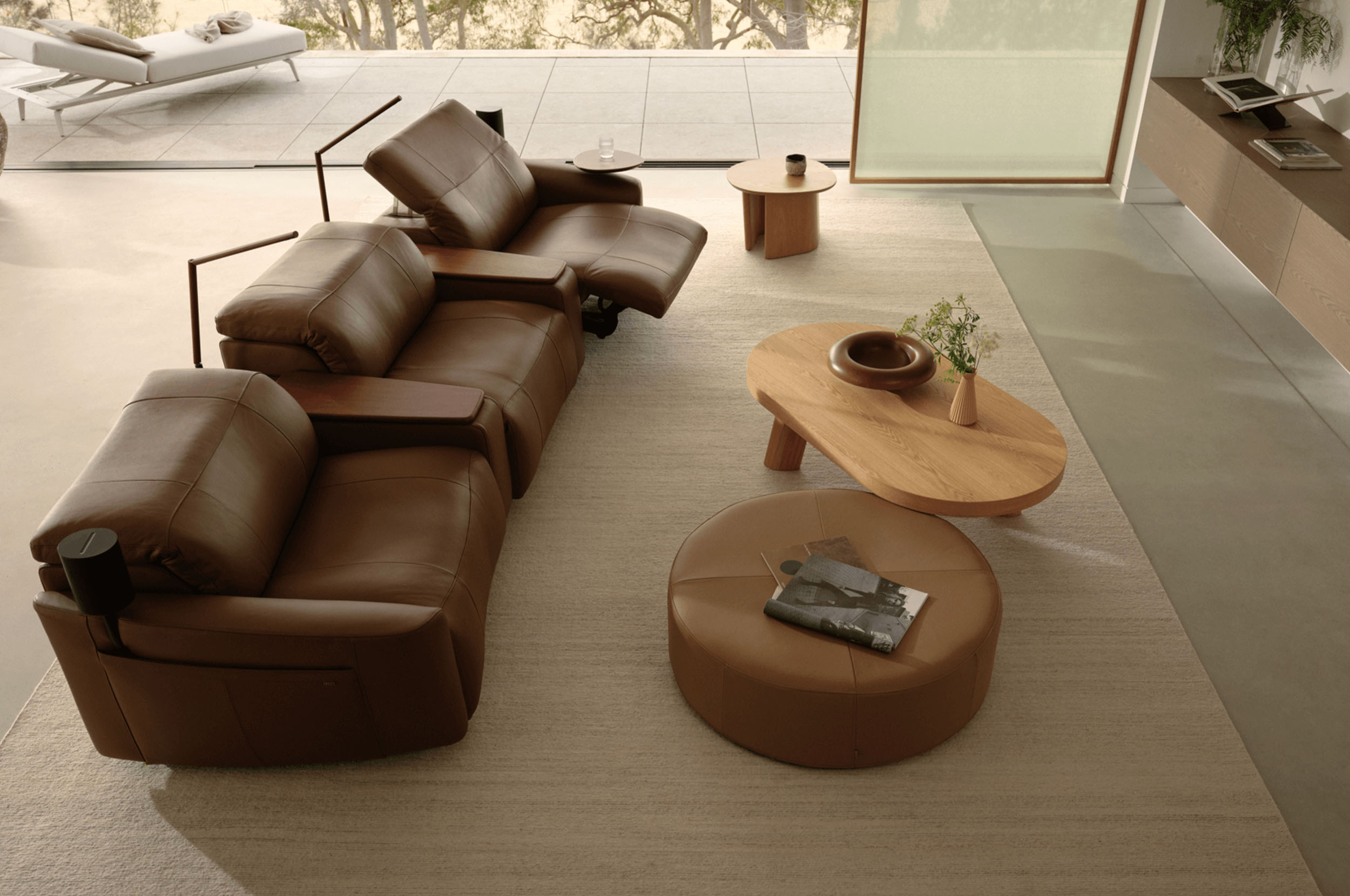 King Cinema Premiere 3 Seater TouchGlide™ Recliner with Wide Seats, 2 ...