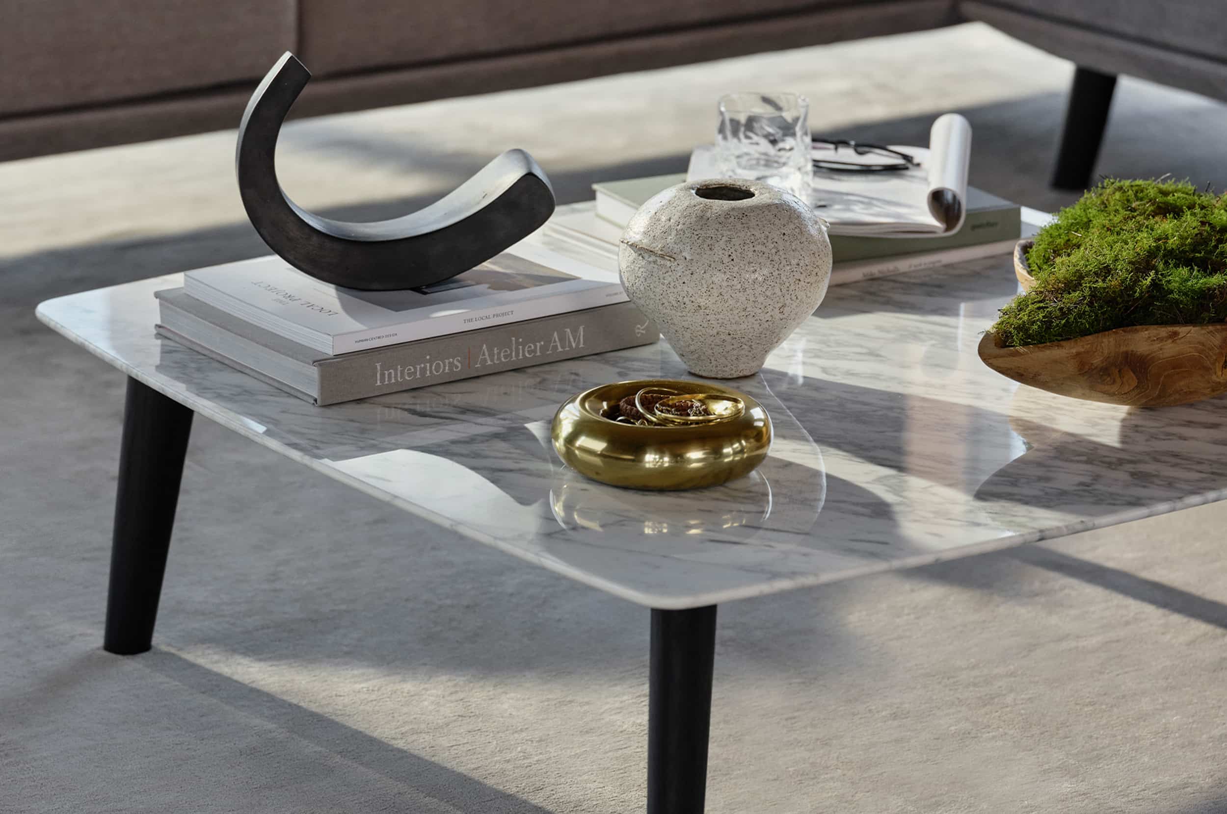 Mars Coffee Table - Mars | Timber Veneer | Marble