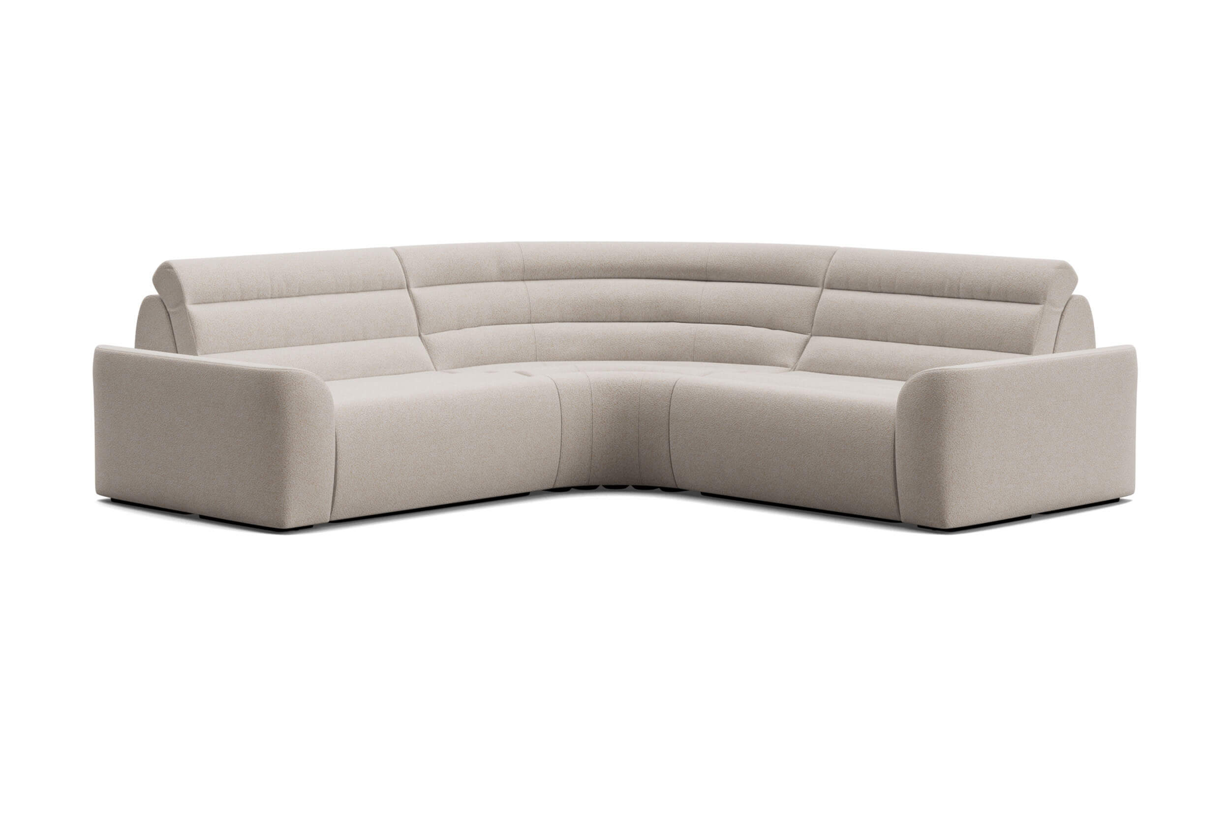Quantum Curved Wide Modular Sofa