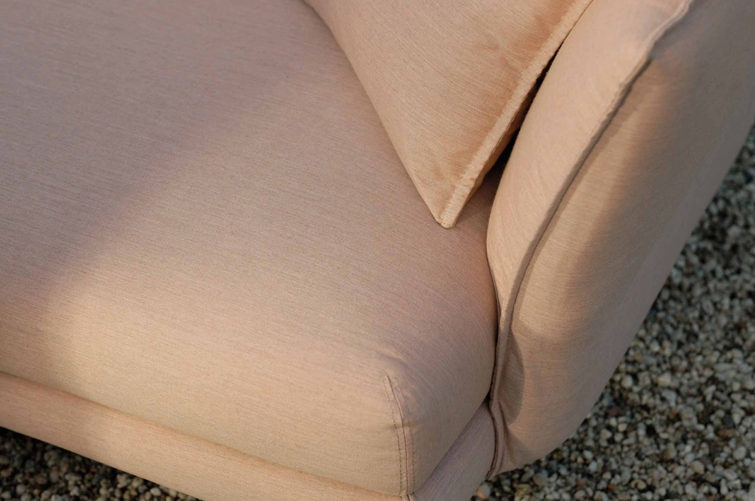 Zaza Outdoor 3 Seater Sofa with Deep Seats and Adjustable Arms