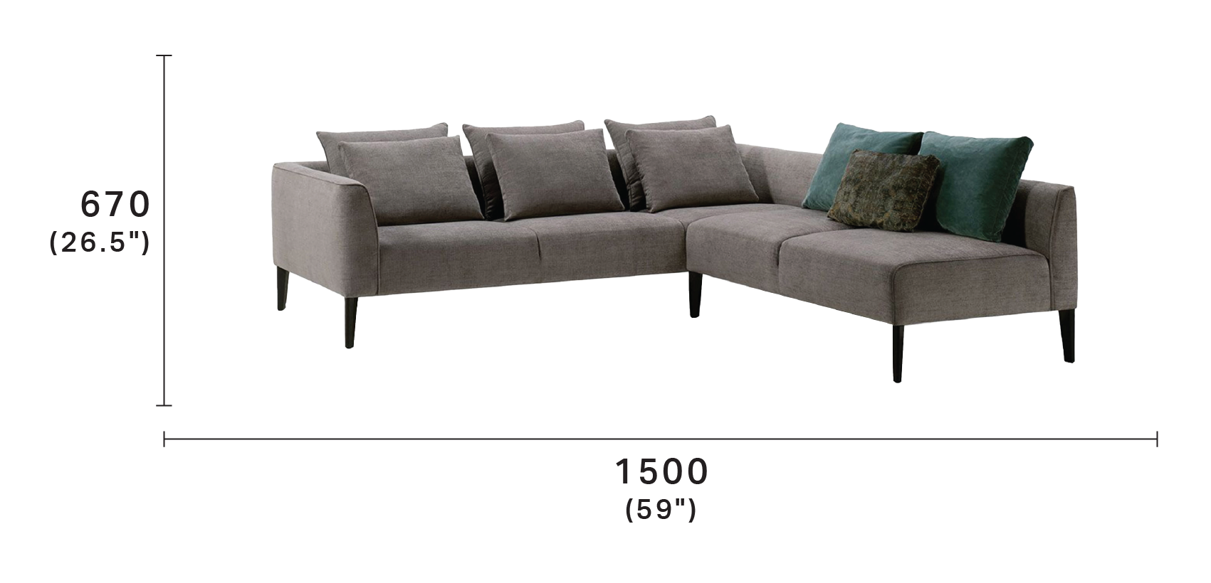 William Sofa - Designer sofa with deep seated comfort | Lounge | Couch
